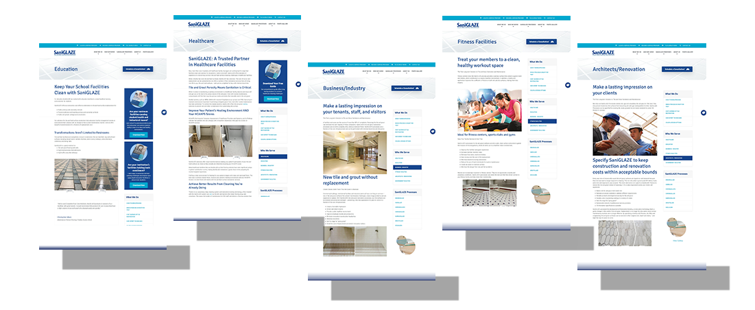 S4 | Our Work | Learn about our work with the SaniGLAZE